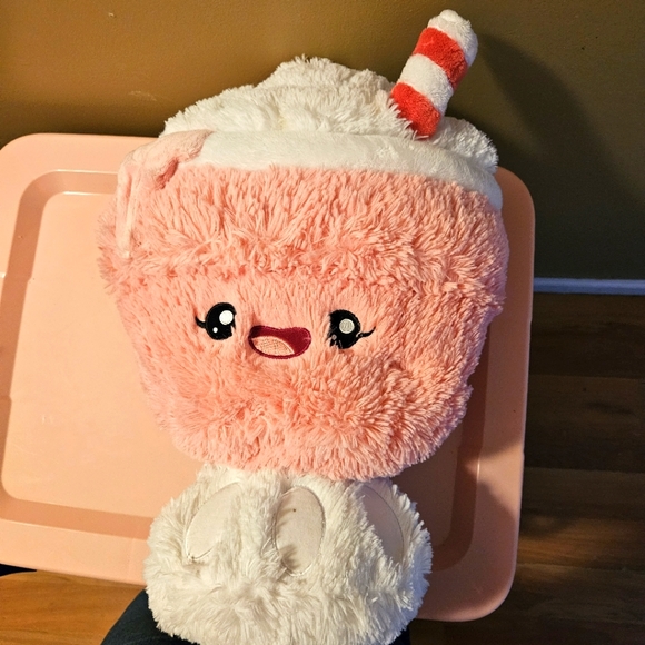 Squishable | Toys | Squishable Mini Comfort Food 2 Strawberry Milkshake ...
